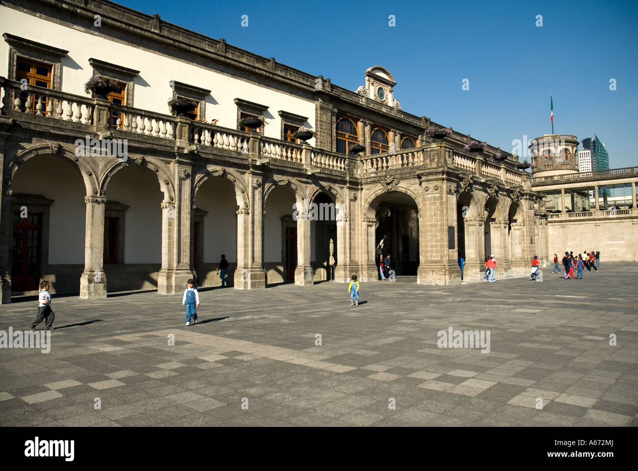 chapultepec castle - mexico city Stock Photo - Alamy