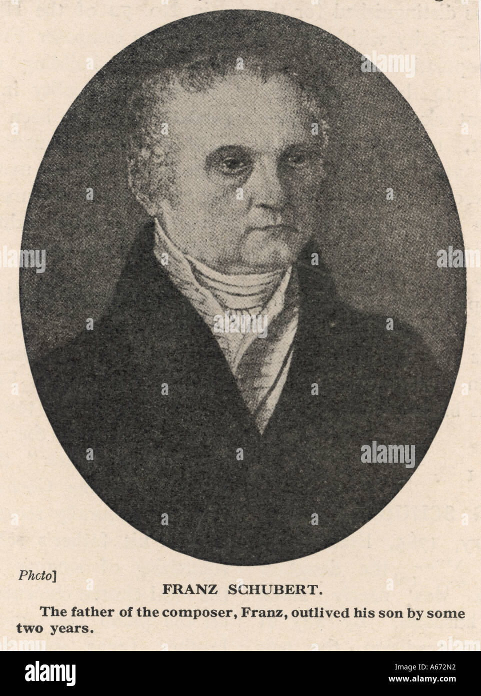 Schubert father hi-res stock photography and images - Alamy