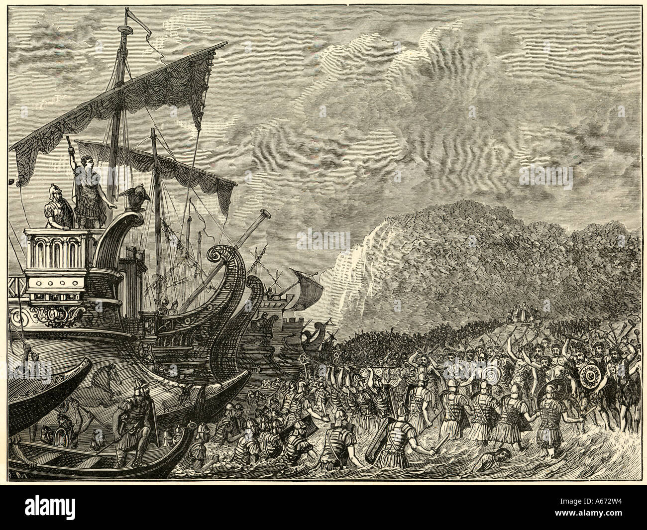 Julius caesar britain hi-res stock photography and images - Alamy