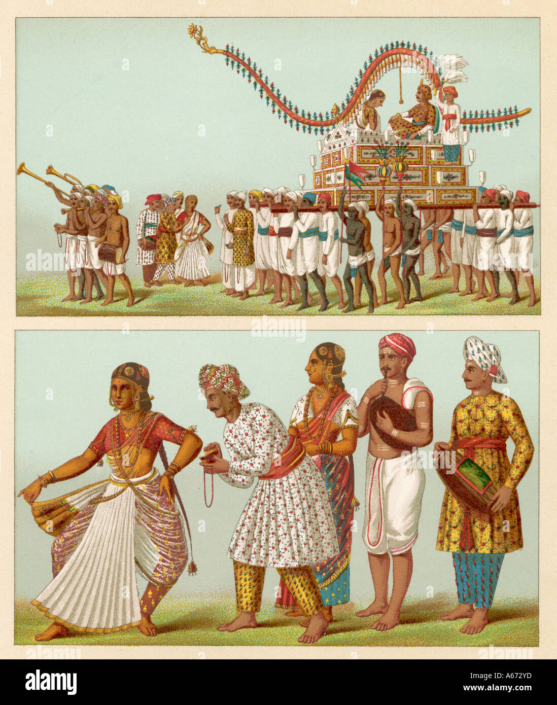 Indian wedding procession hi-res stock photography and images - Alamy