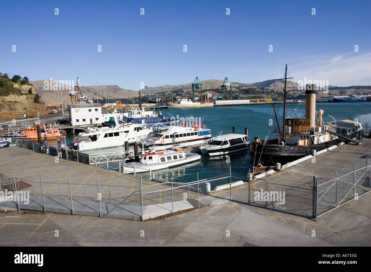 Steam Tug Lyttleton is the oldest of just two remaining steam tugs ...
