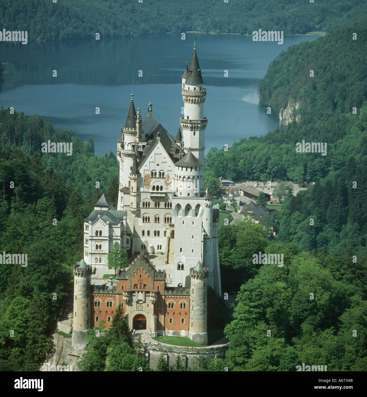 Neuschwanstein Castle Germany Stock Photo - Alamy