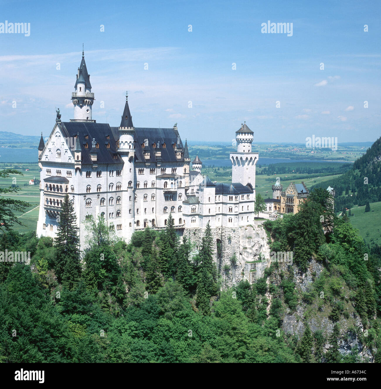 Neuschwanstein Castle Germany Stock Photo - Alamy