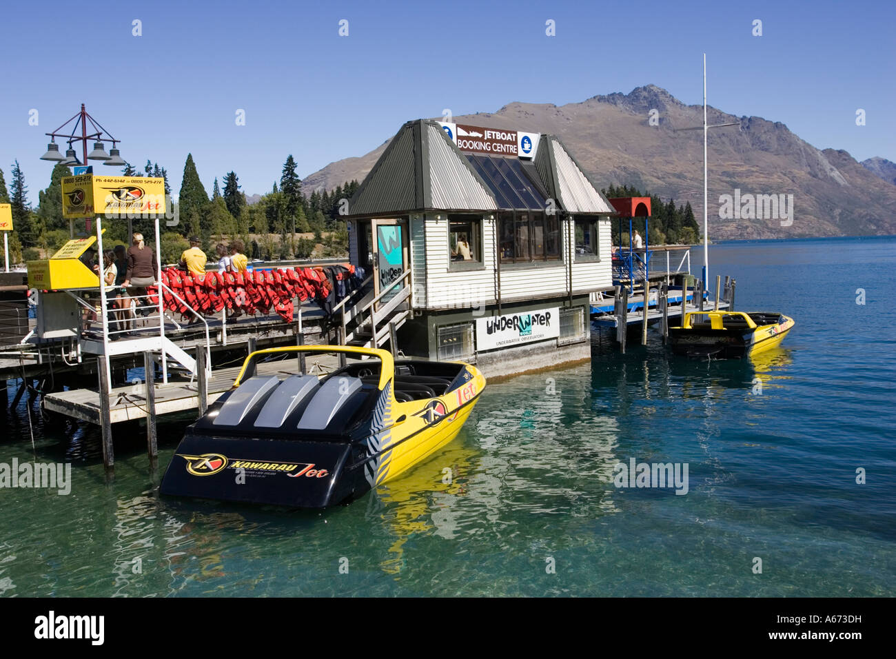 Kawarau jet boat booking centre Lake Wakatipu Queenstown South Island ...