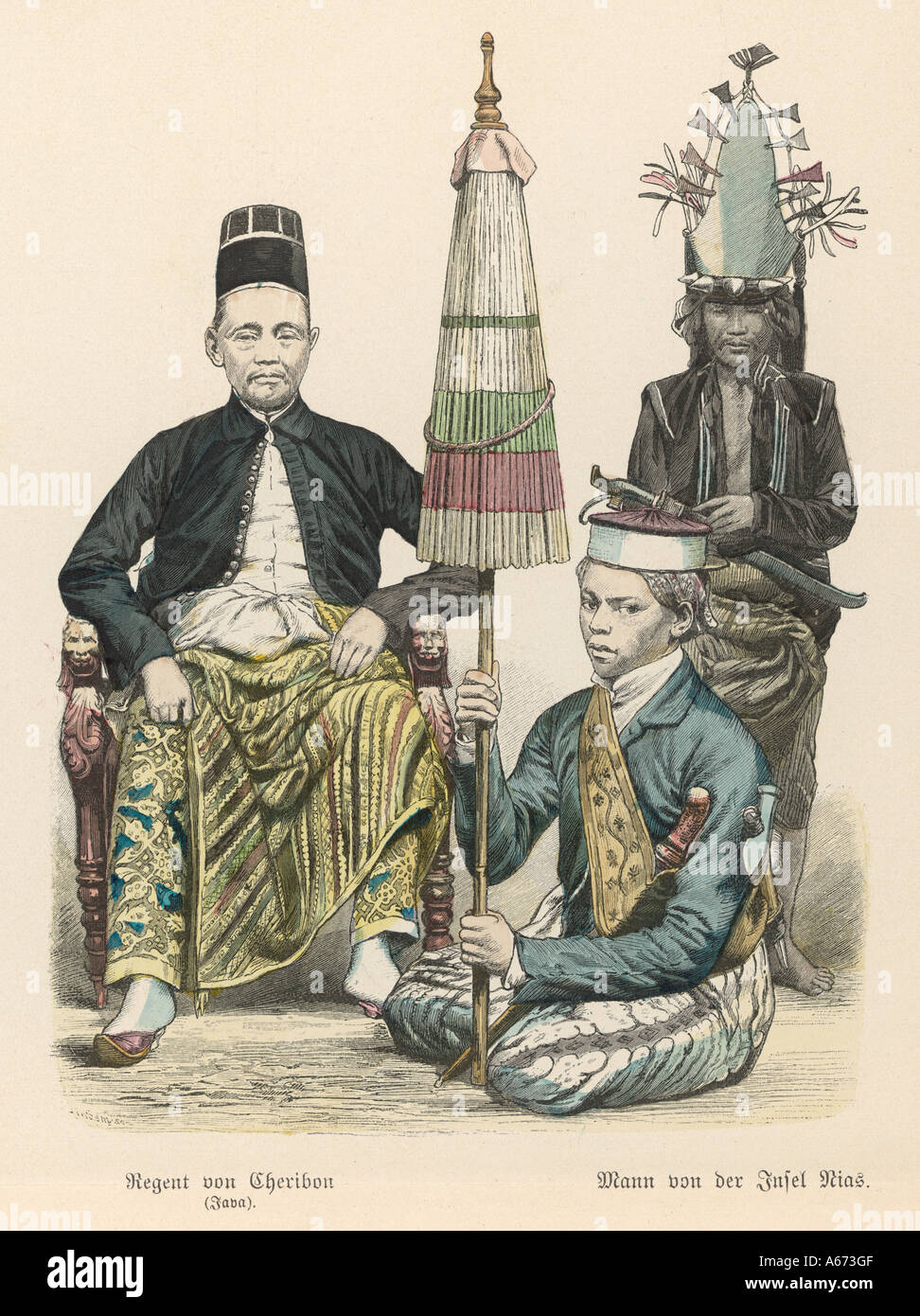 Racial Indonesia Java Stock Photo - Alamy