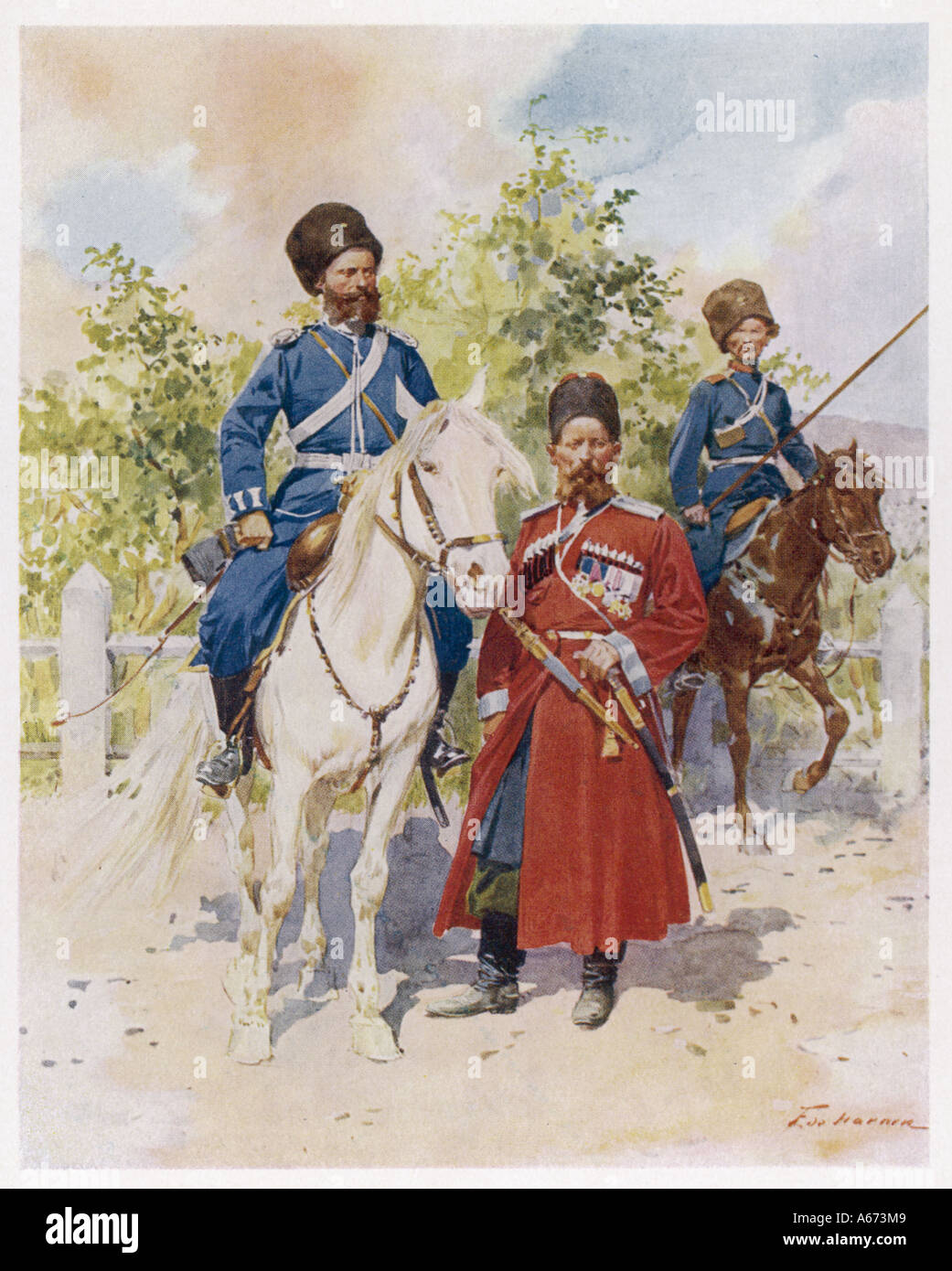 Types of cossacks hi-res stock photography and images - Alamy