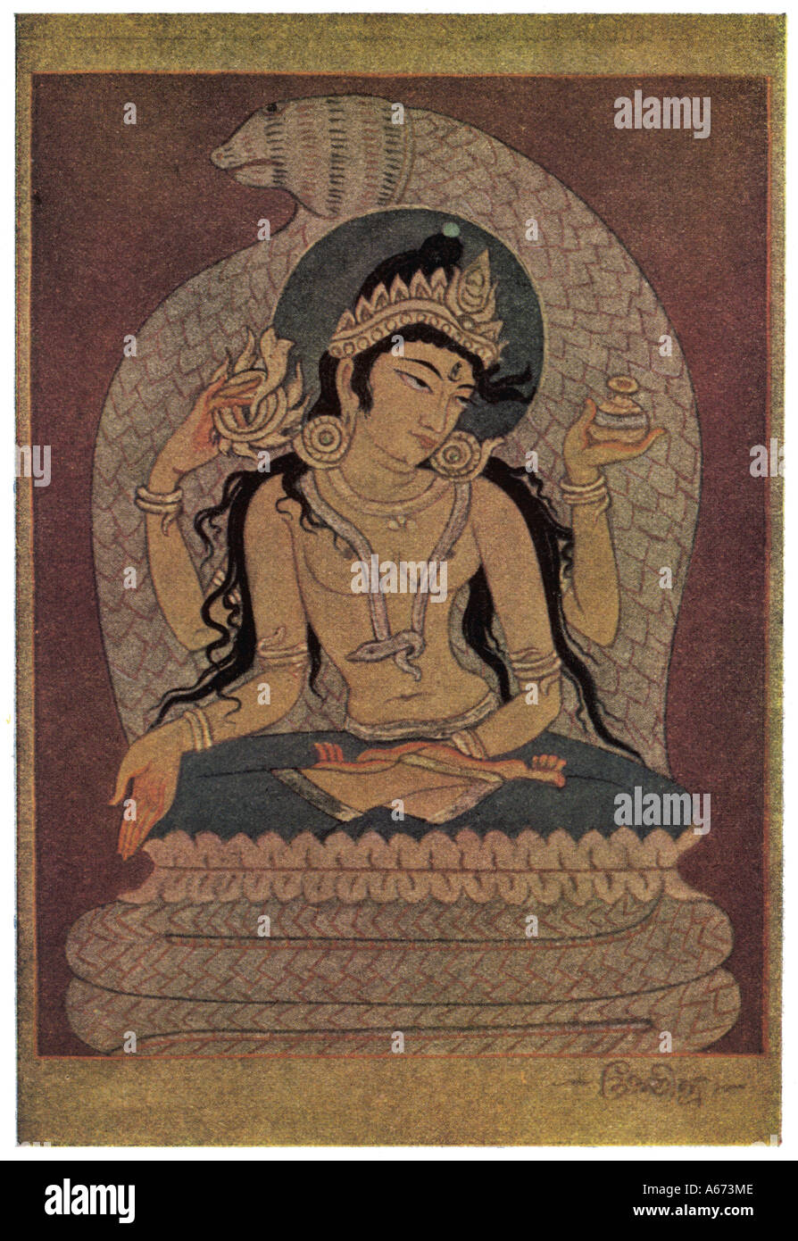 Manasa Devi, The Goddess Of Snakes High Resolution Stock Photography ...