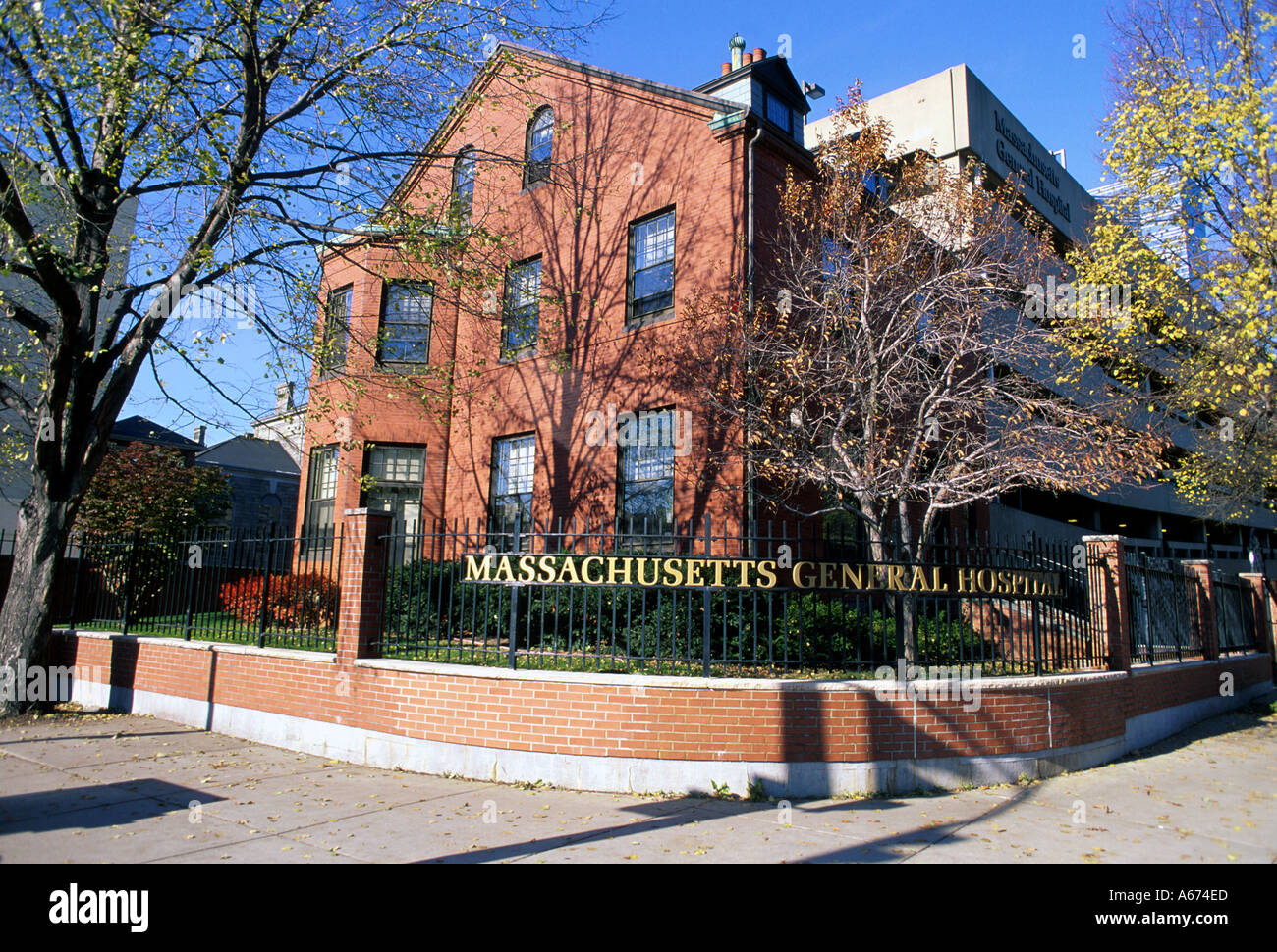 Massachusetts General Hospital, Boston, Massachusetts Stock Photo - Alamy