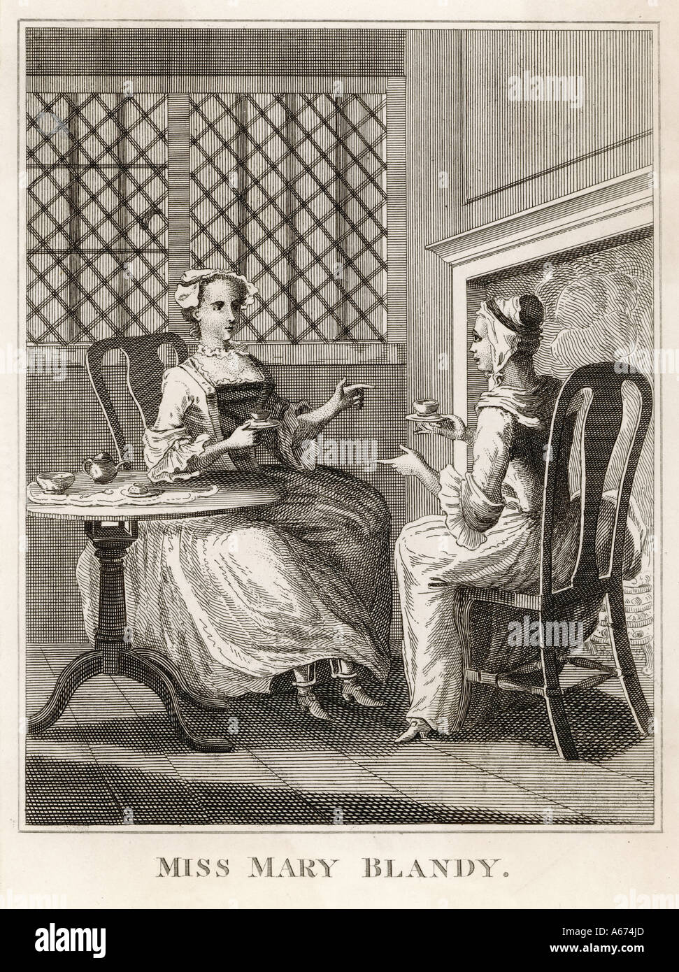 Mary Blandy Crime C18th Stock Photo - Alamy