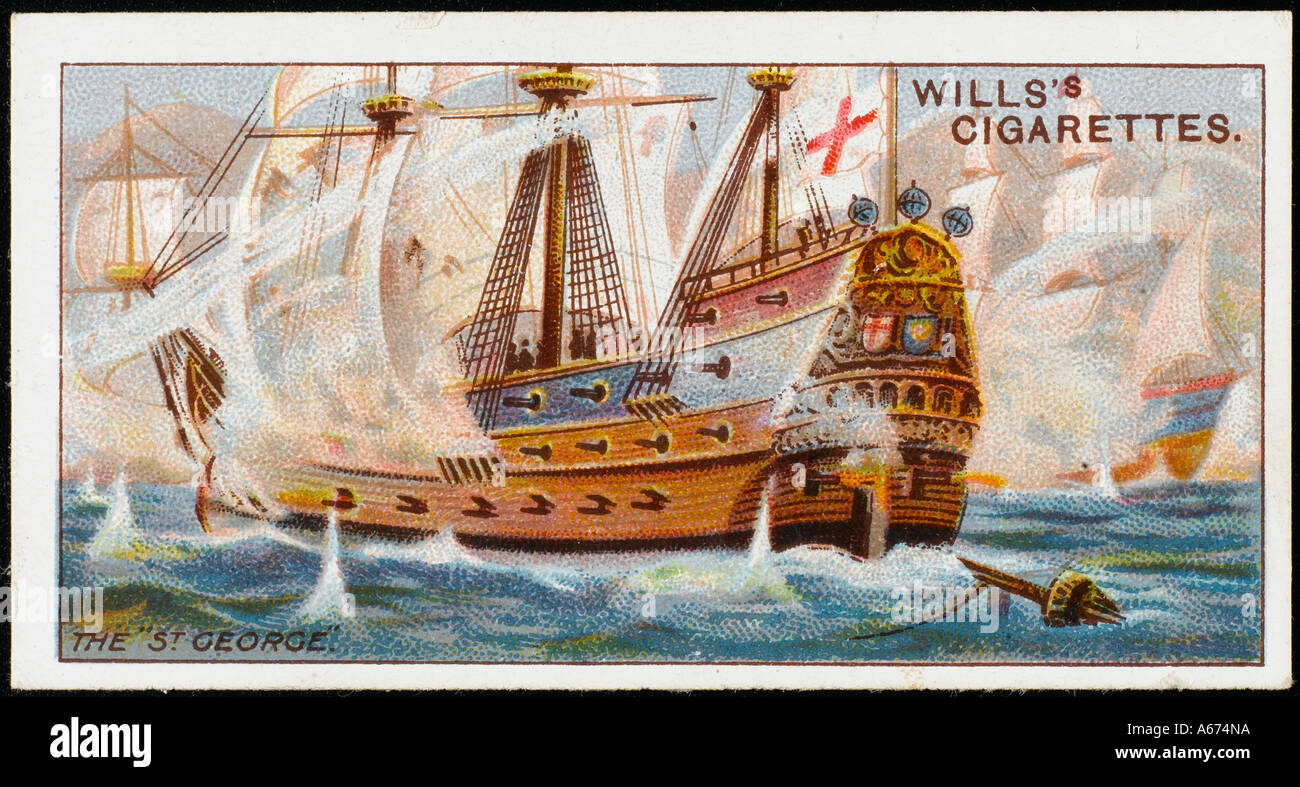 St George Blakes Ship Stock Photo - Alamy