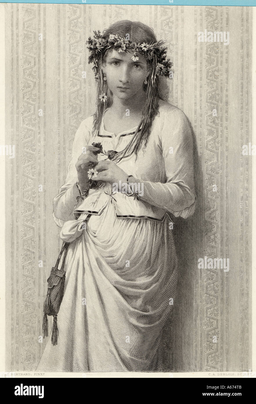 Shakespeare hamlet ophelia portrait hi-res stock photography and images ...