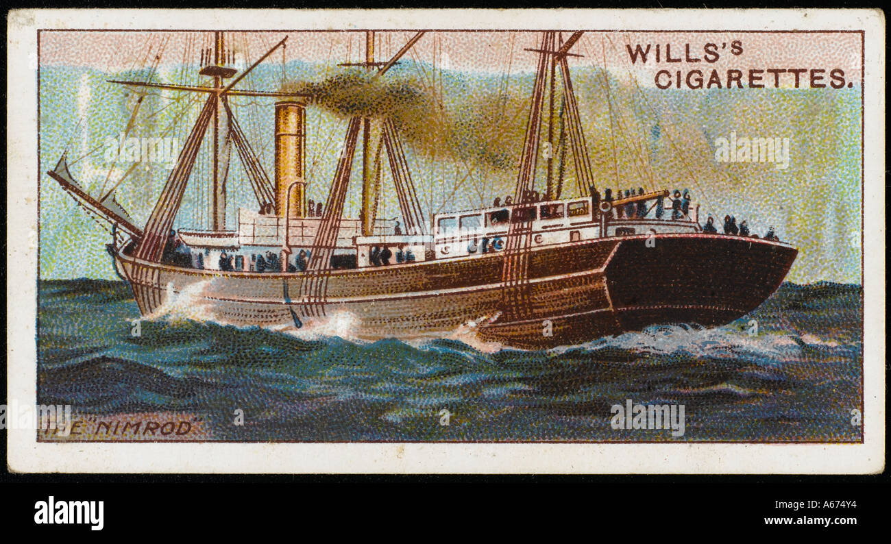 Nimrod expedition shackleton hi-res stock photography and images - Alamy