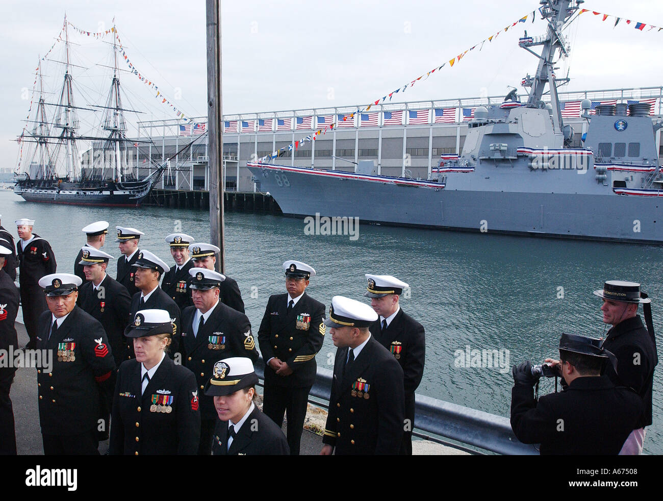 Commissioning ceremony ship hi-res stock photography and images - Alamy