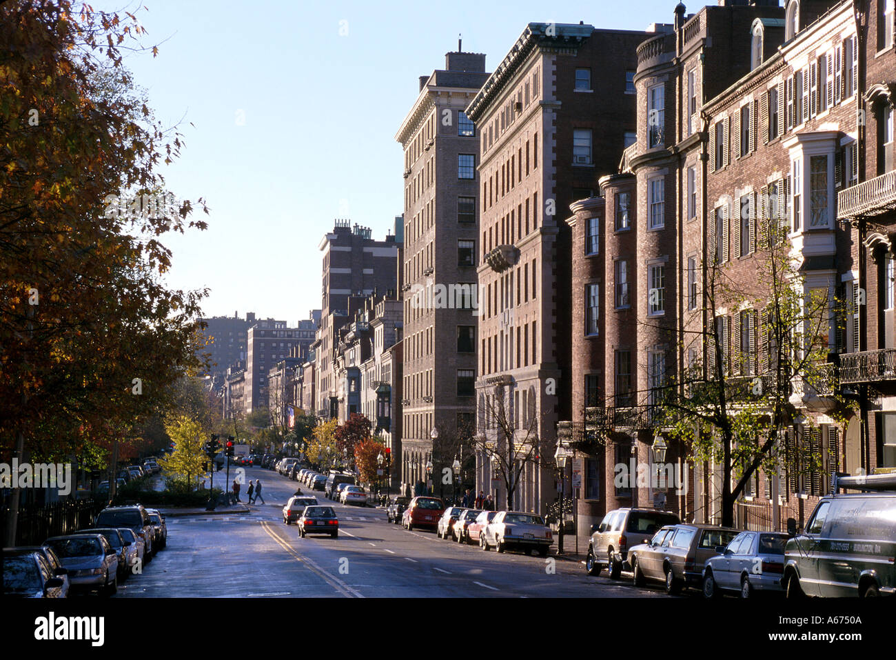 Boston city street hi-res stock photography and images - Alamy