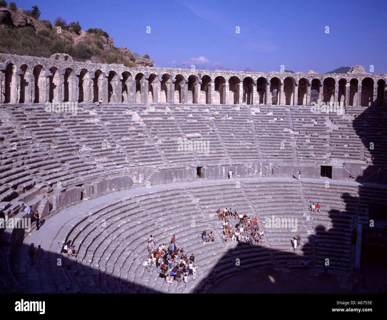 Aspendos arena Turkey Stock Photo - Alamy