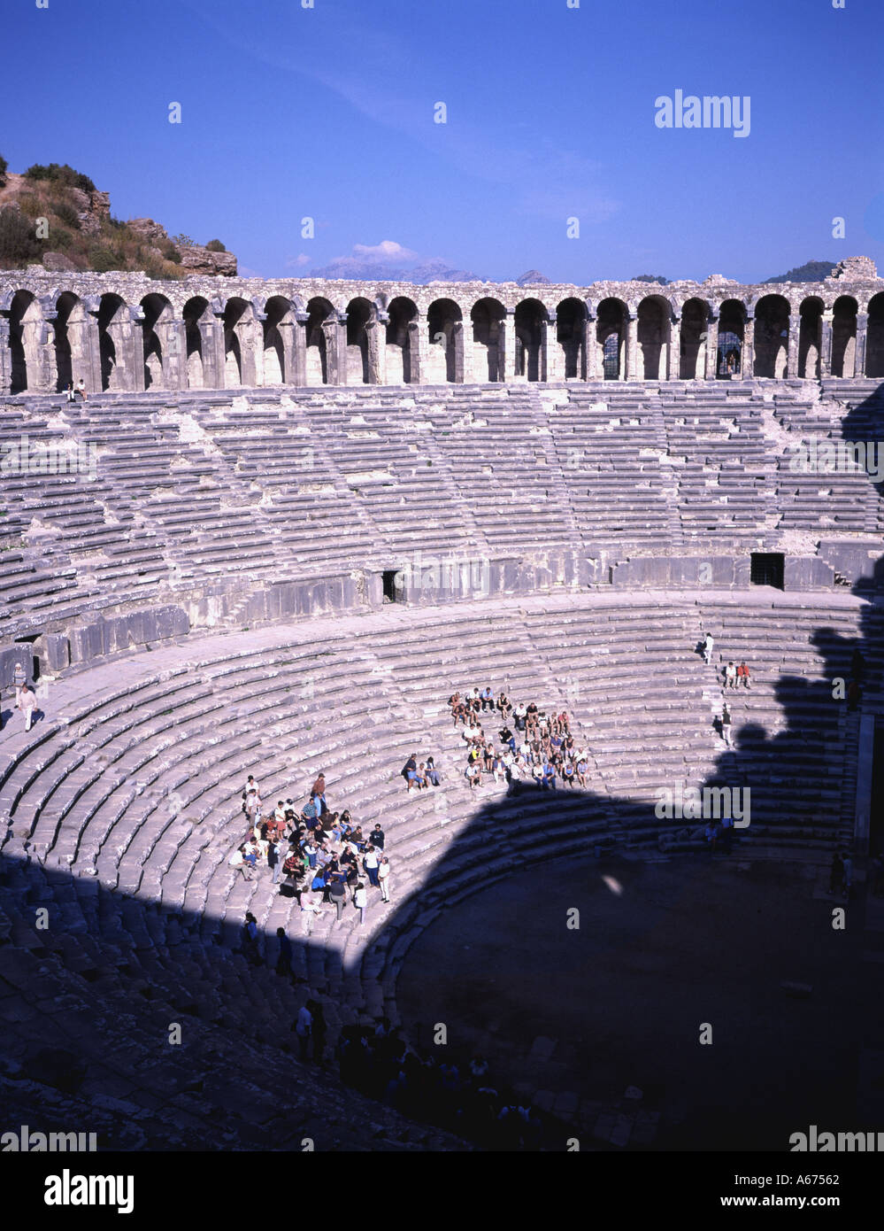Aspendos arena Turkey Stock Photo - Alamy