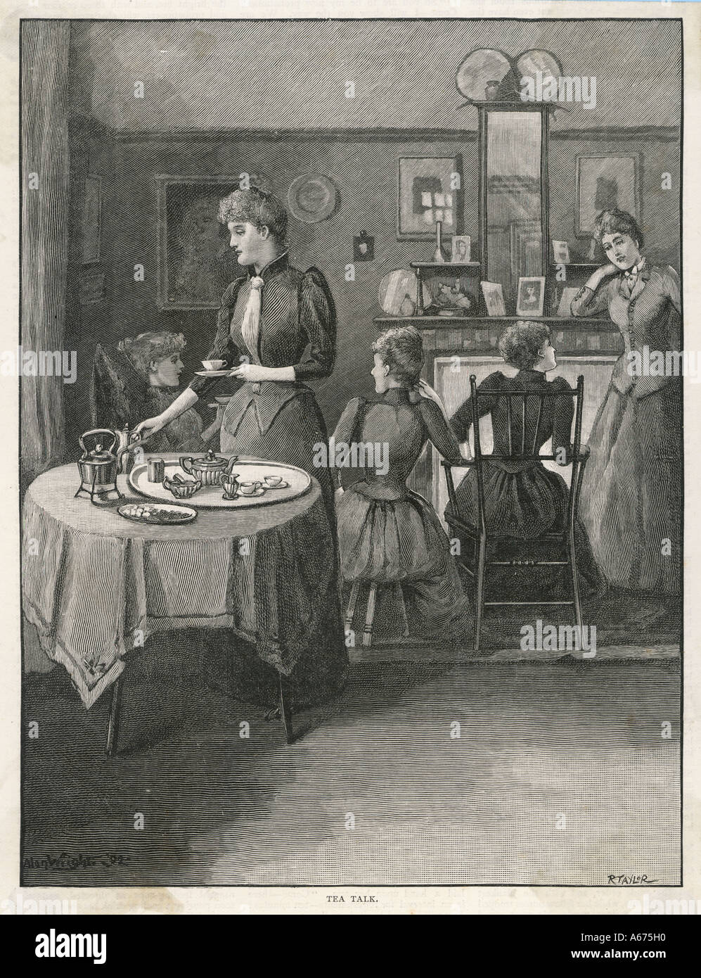 Victorian tea party hi-res stock photography and images - Alamy