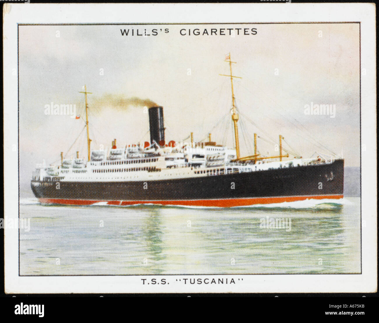 Steamship of the anchor line hi-res stock photography and images - Alamy
