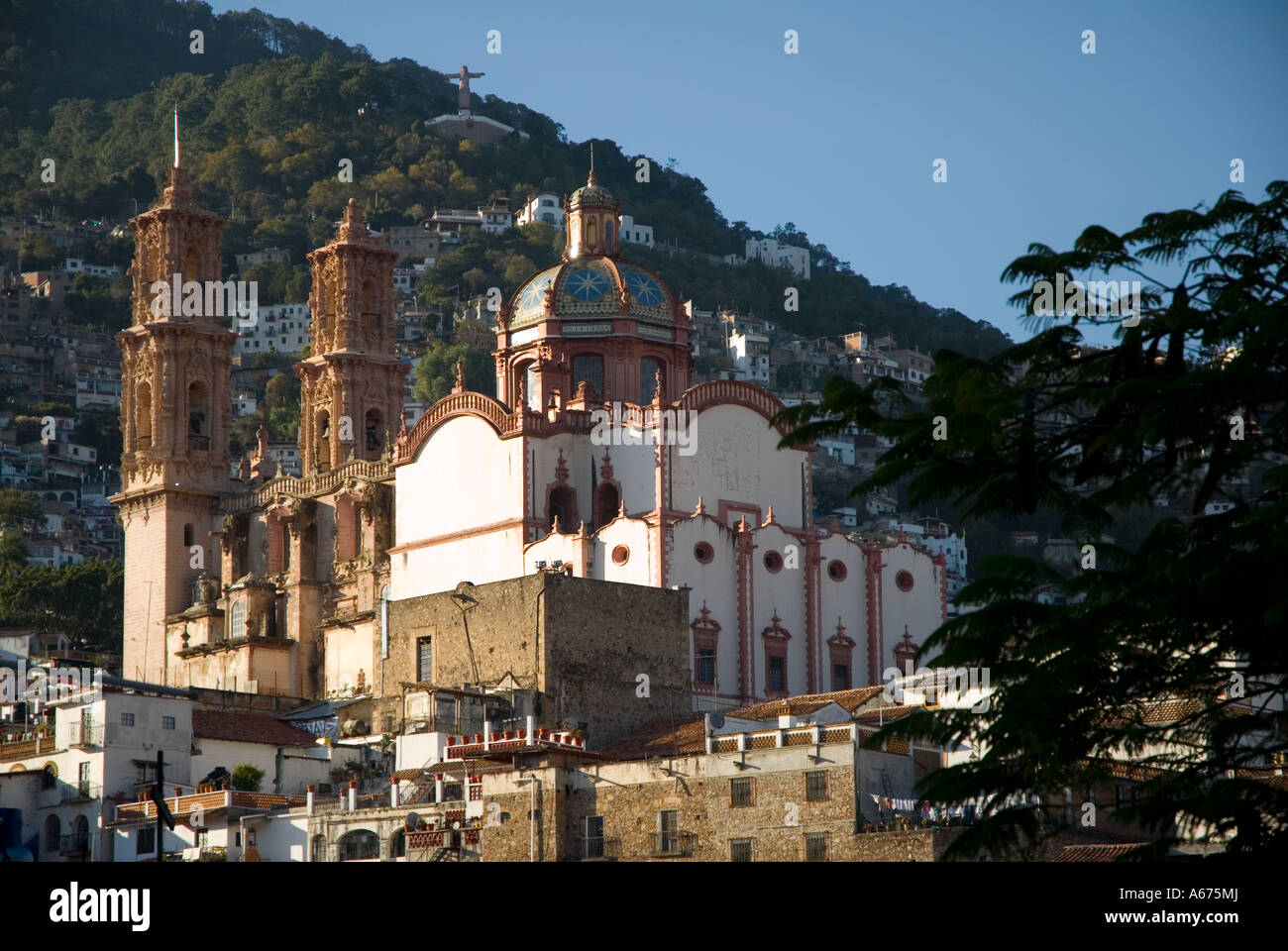 Santa Prisca church - Taxco - Mexico Stock Photo - Alamy