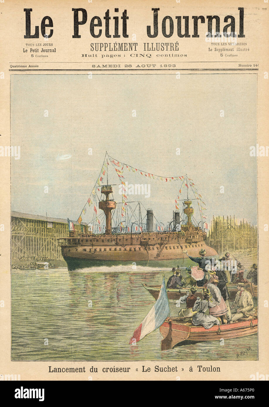 Le Suchet Launched Stock Photo - Alamy