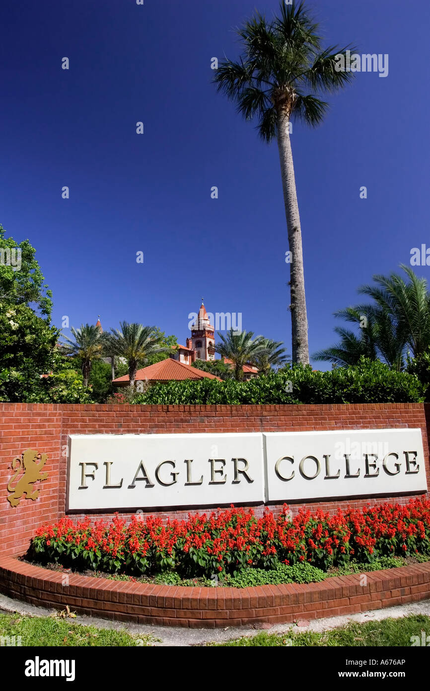 Flagler College in St Augustine Stock Photo - Alamy