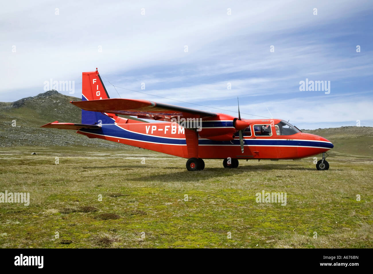 A BN2 Islander short field operations aircraft as operated by the ...