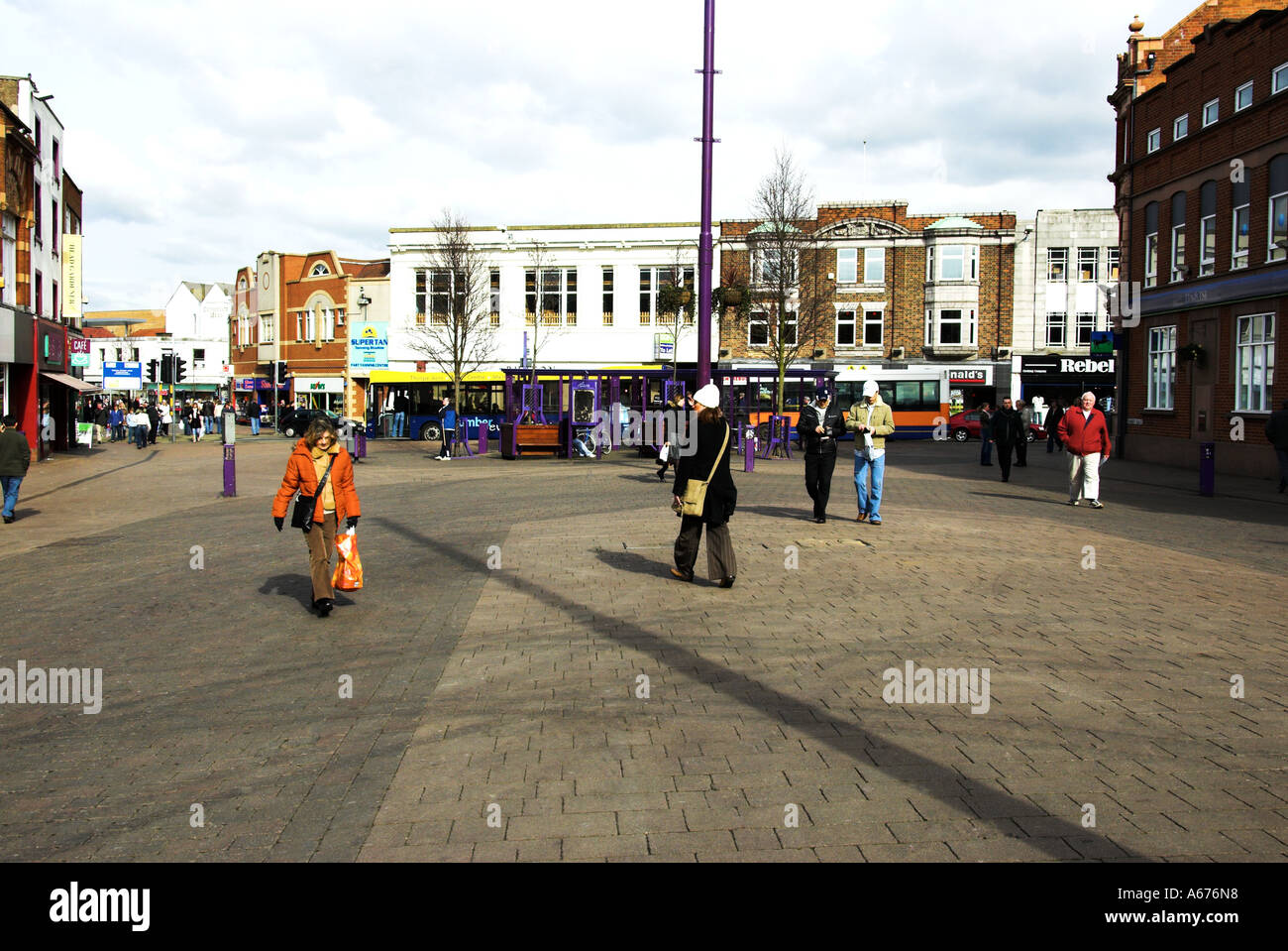 Loughborough town centre hi-res stock photography and images - Alamy