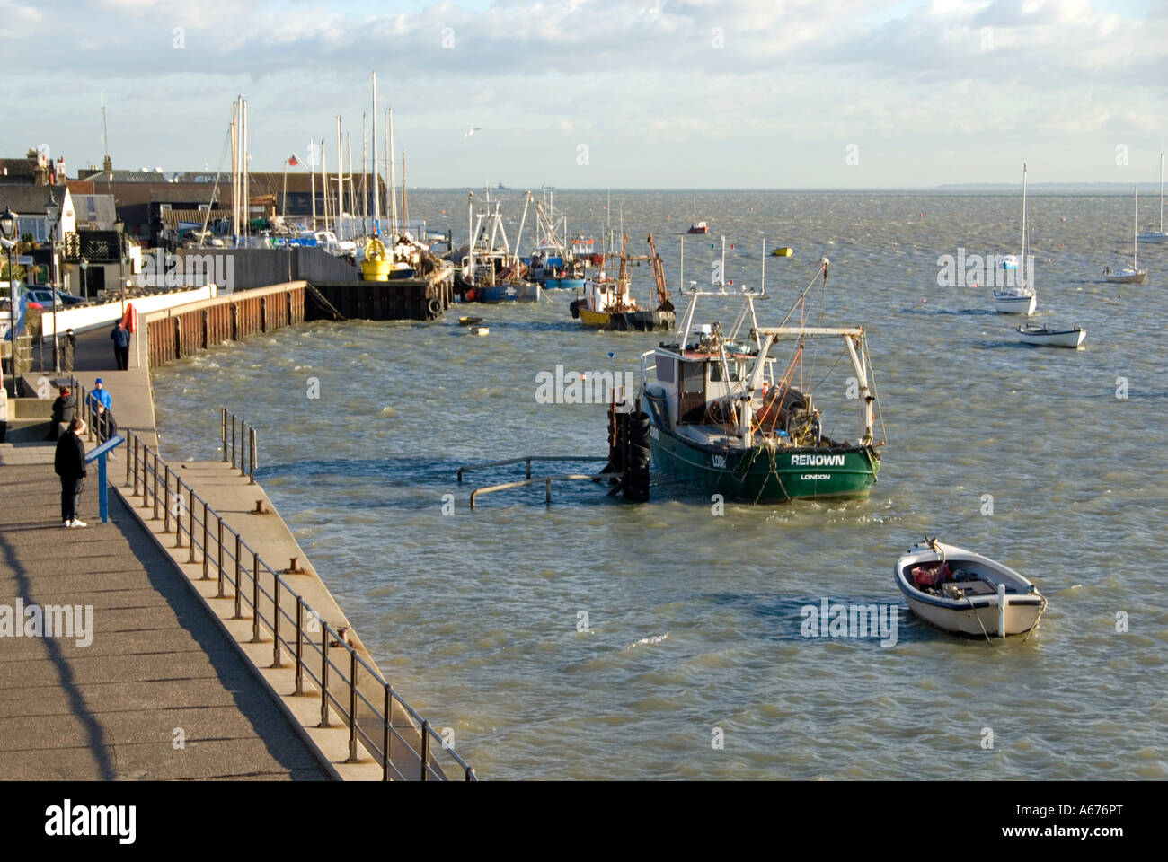 Cabin cruiser in rough waters hi-res stock photography and images - Alamy