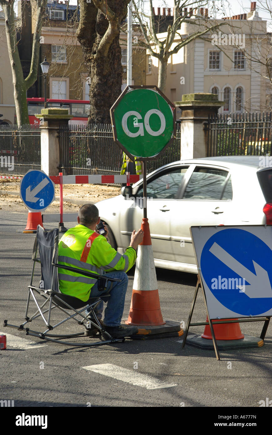 Stop go traffic signs hi-res stock photography and images - Alamy