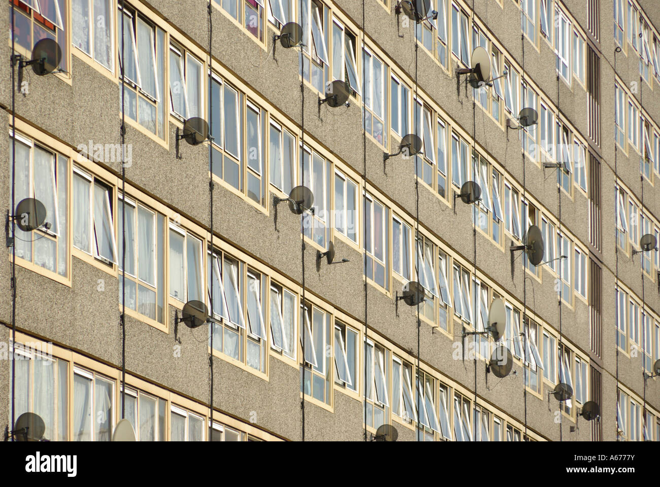 Outside broadcast satellite dishes hi-res stock photography and images ...
