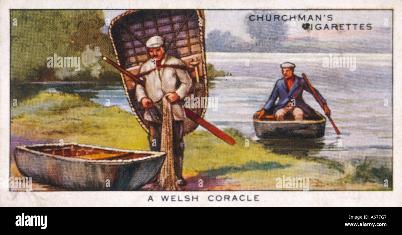 Welsh coracles hi-res stock photography and images - Alamy