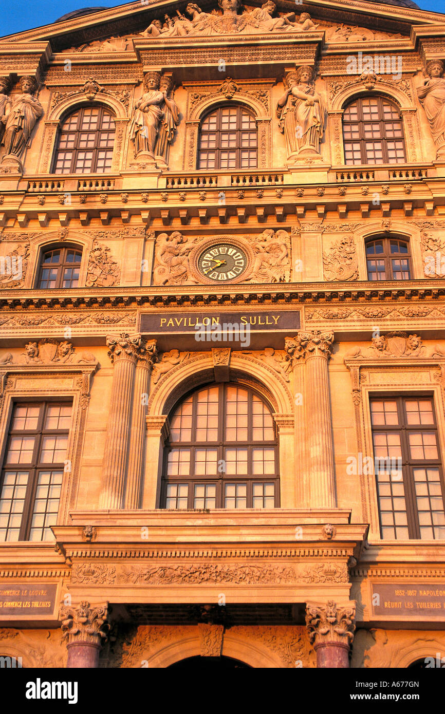 Pavillon sully louvre hi-res stock photography and images - Alamy