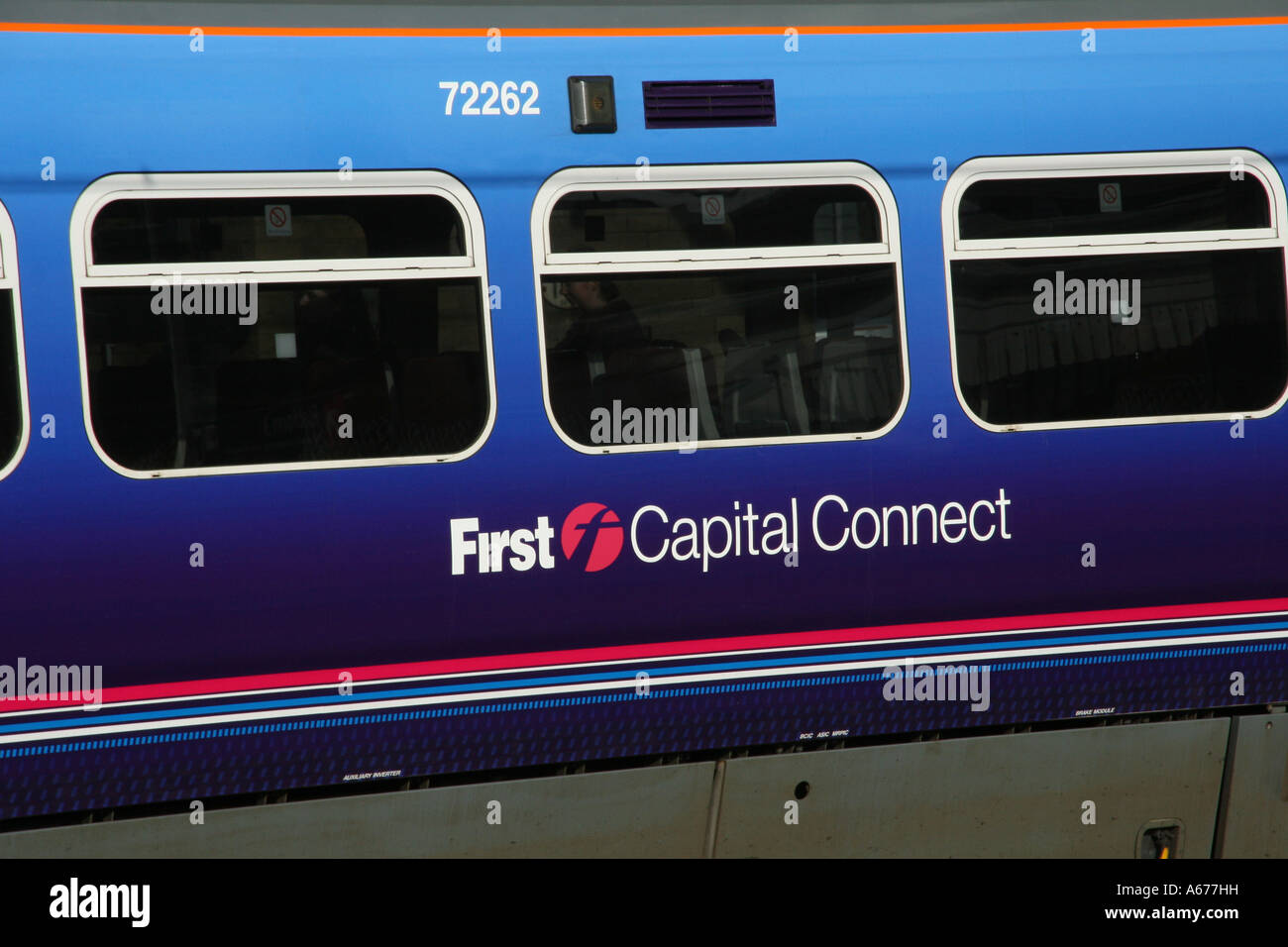 First Capital Connect Commuter Train at Huntingdon Station Stock Photo ...