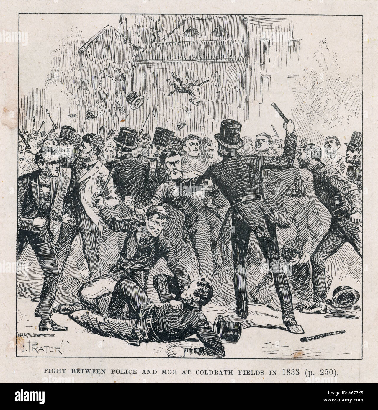 Coldbath fields riot, 1833 hi-res stock photography and images - Alamy