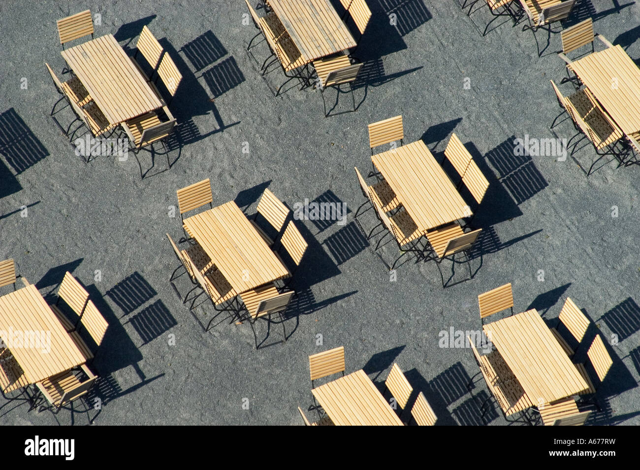 tables and chairs Stock Photo - Alamy