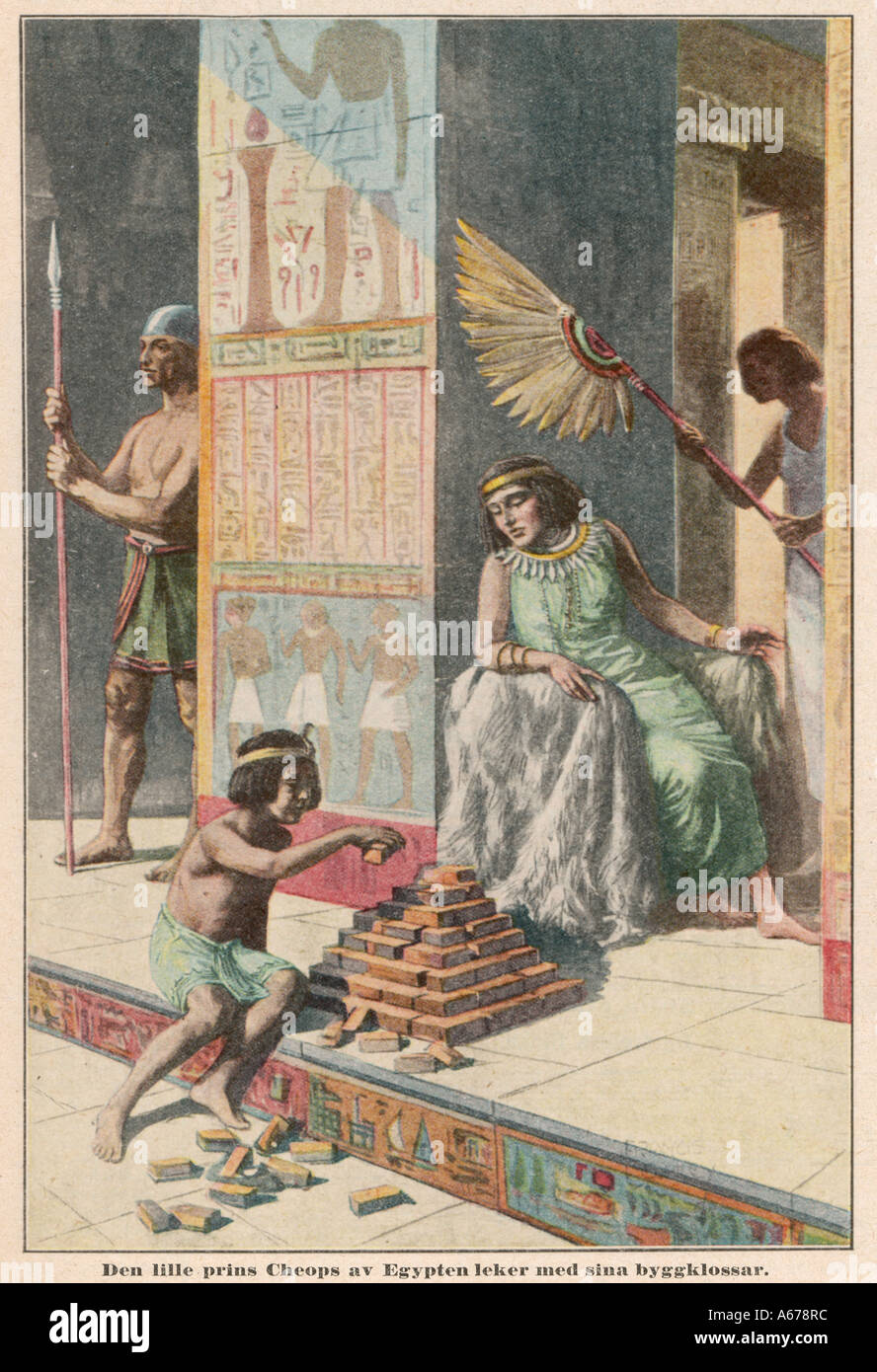 Boyhood Of Cheops Stock Photo - Alamy