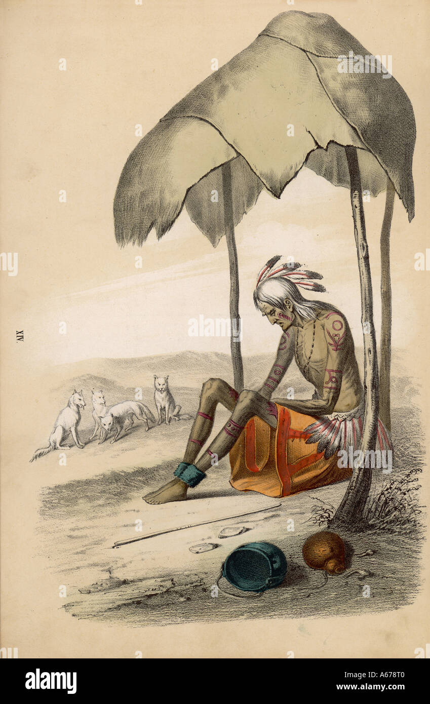 Old Age Indian Dying Stock Photo - Alamy