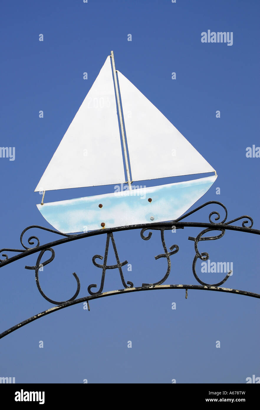 Wrought iron motif hi-res stock photography and images - Alamy