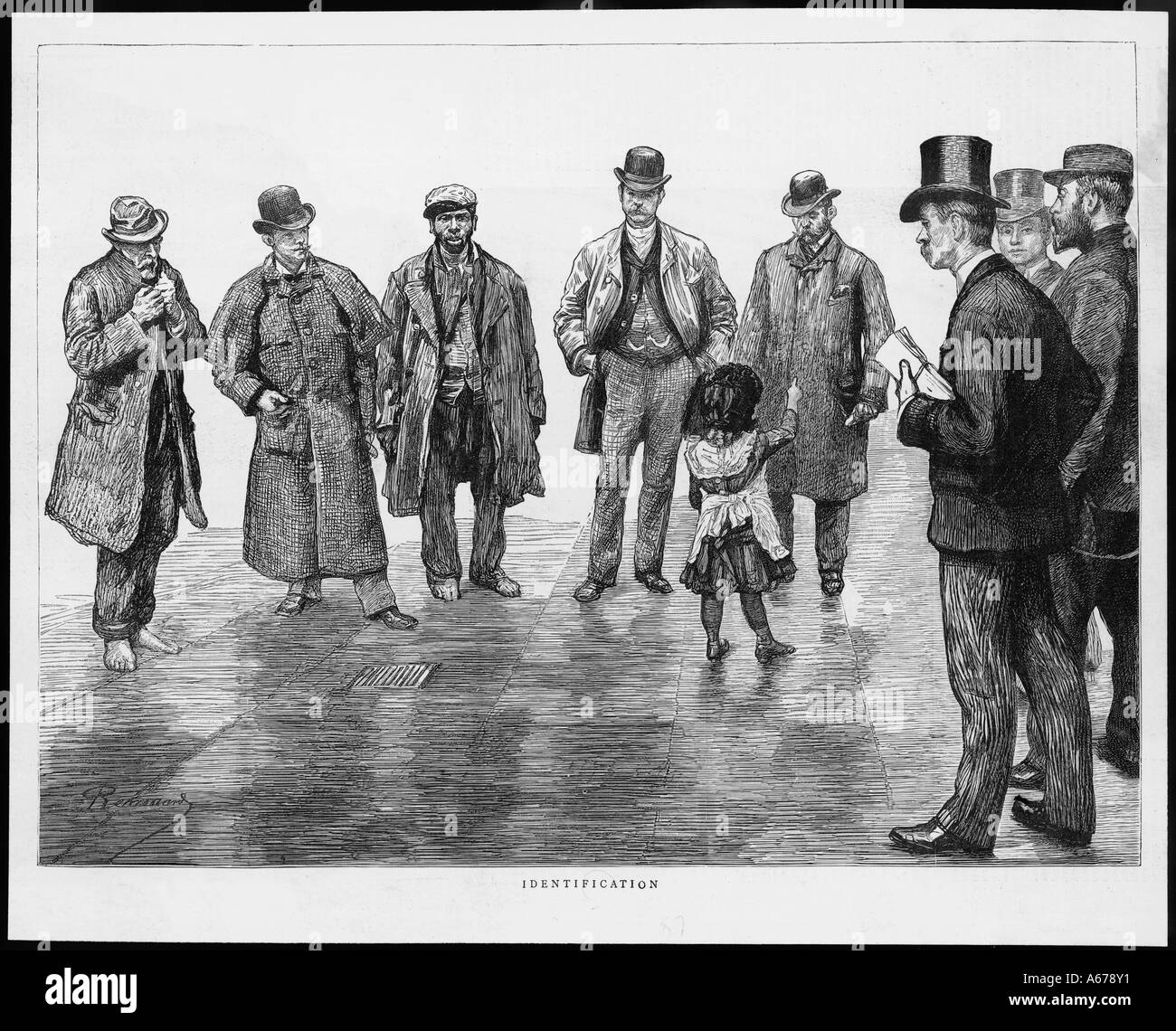 Identity parades Black and White Stock Photos & Images - Alamy