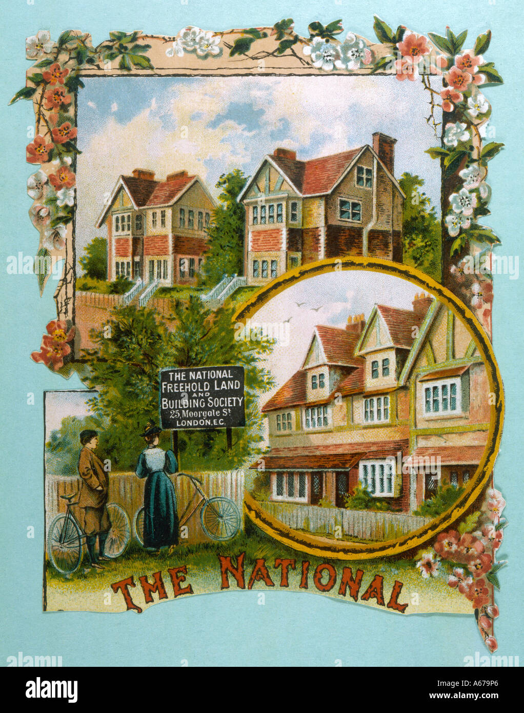 Building Society Advert Stock Photo - Alamy