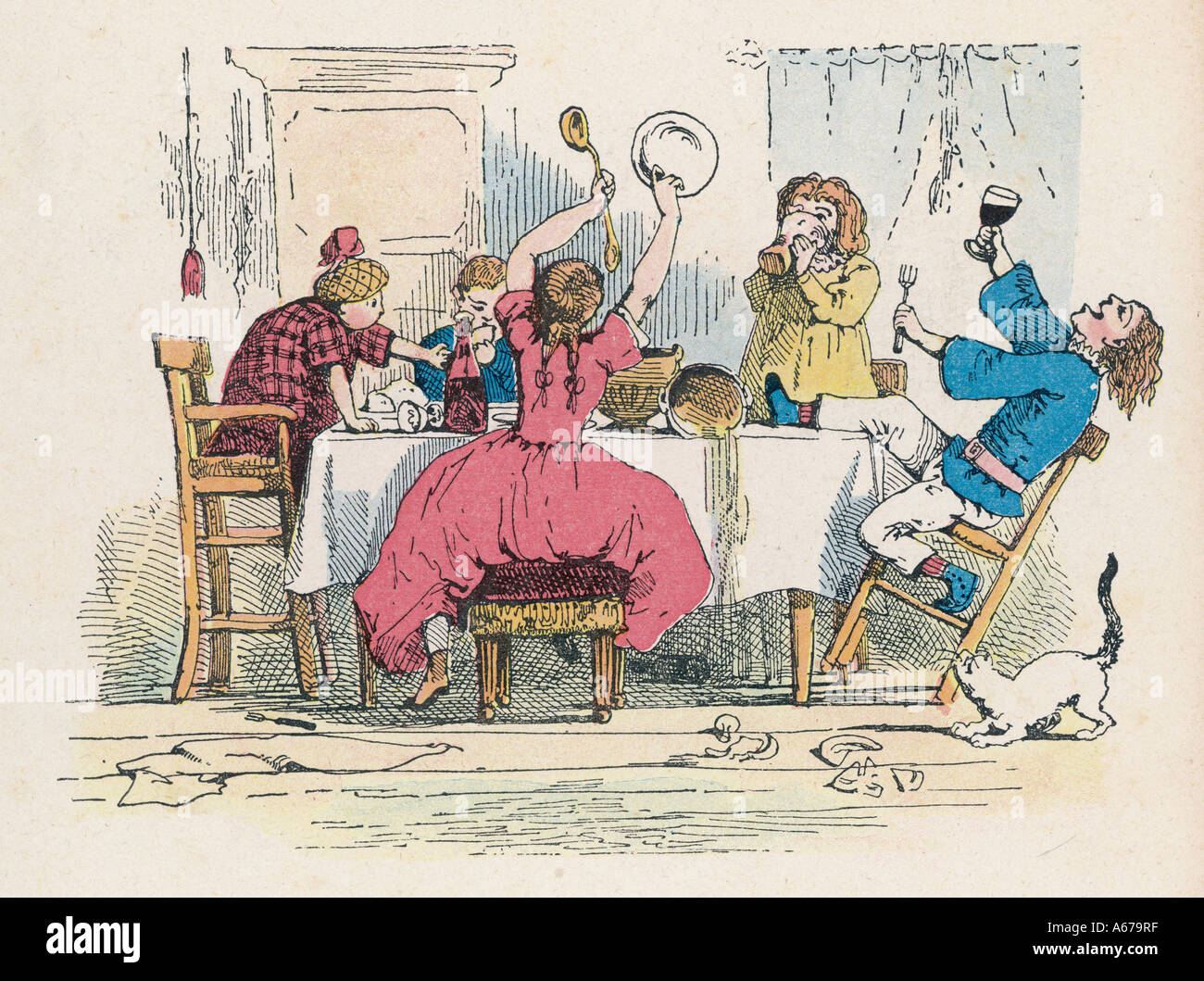 Naughty table hi-res stock photography and images - Alamy