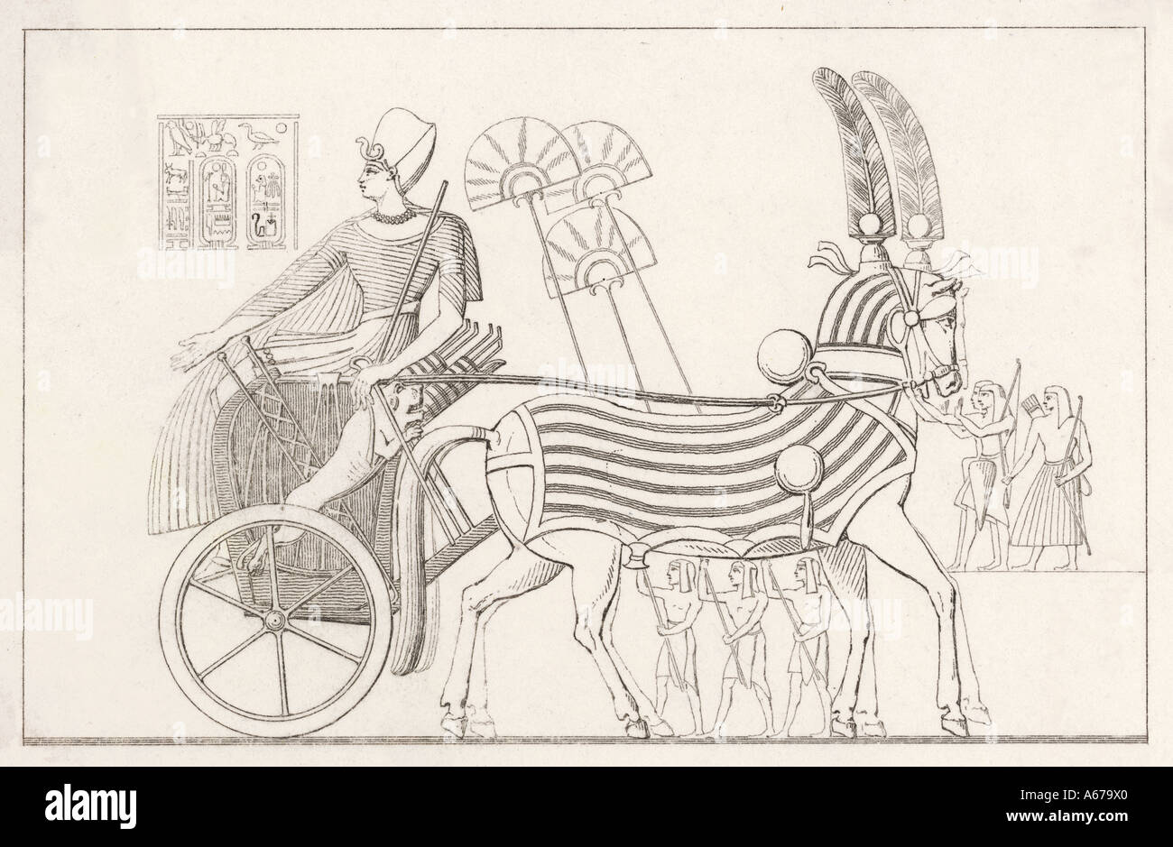 Ancient egyptian chariot hi-res stock photography and images - Alamy