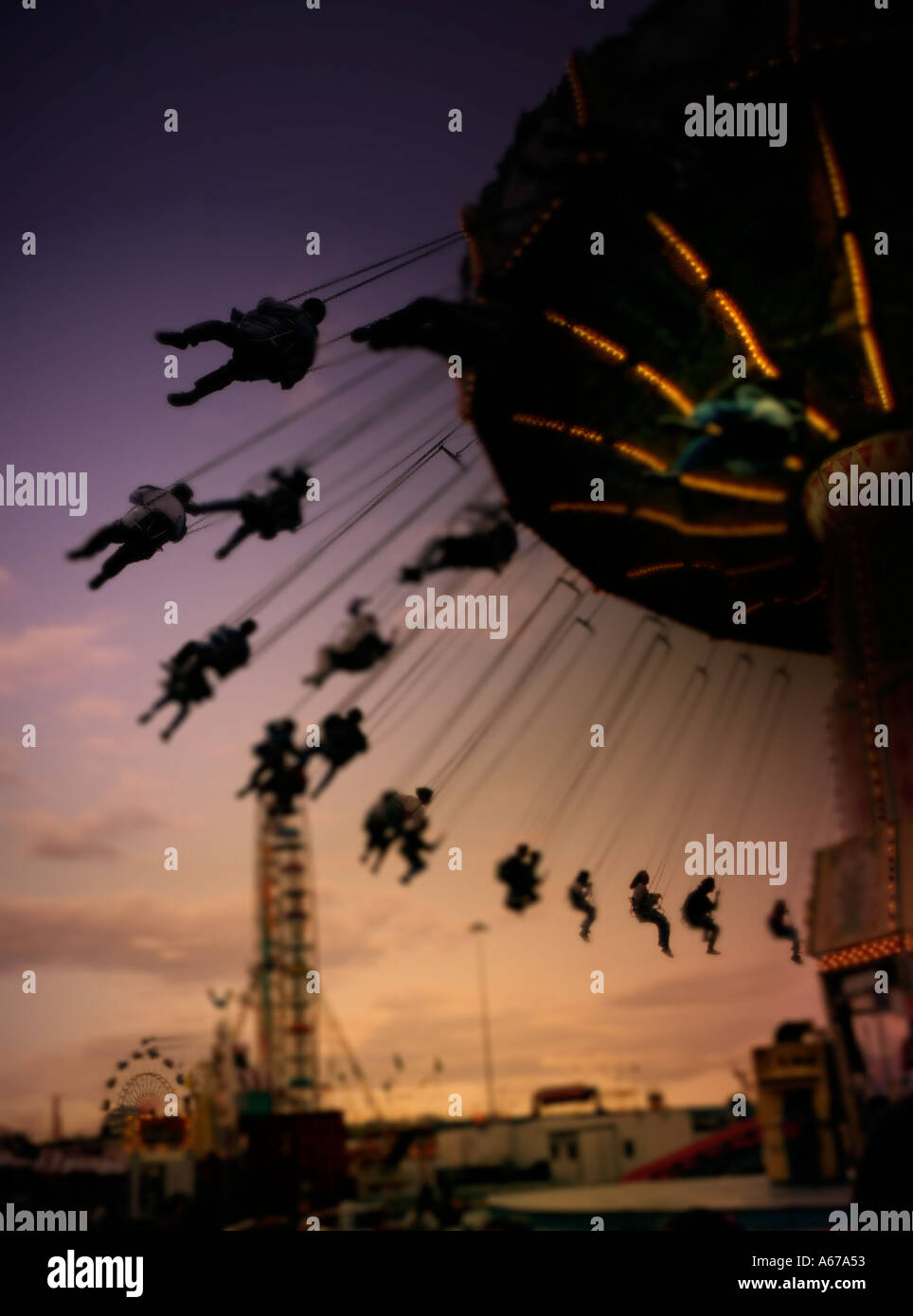 Carnival ride carnivals americana hi-res stock photography and images ...