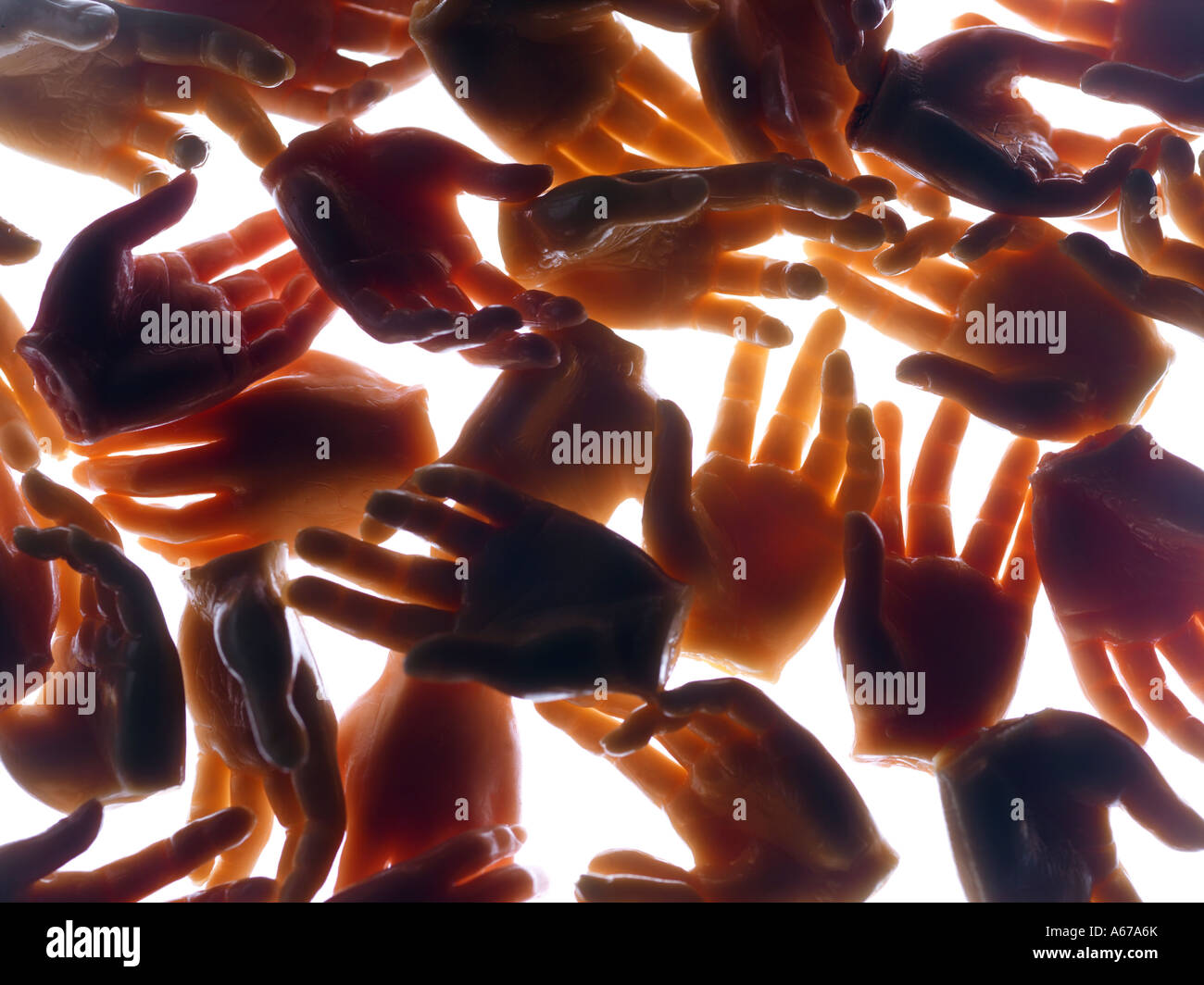 collection of hands Stock Photo - Alamy