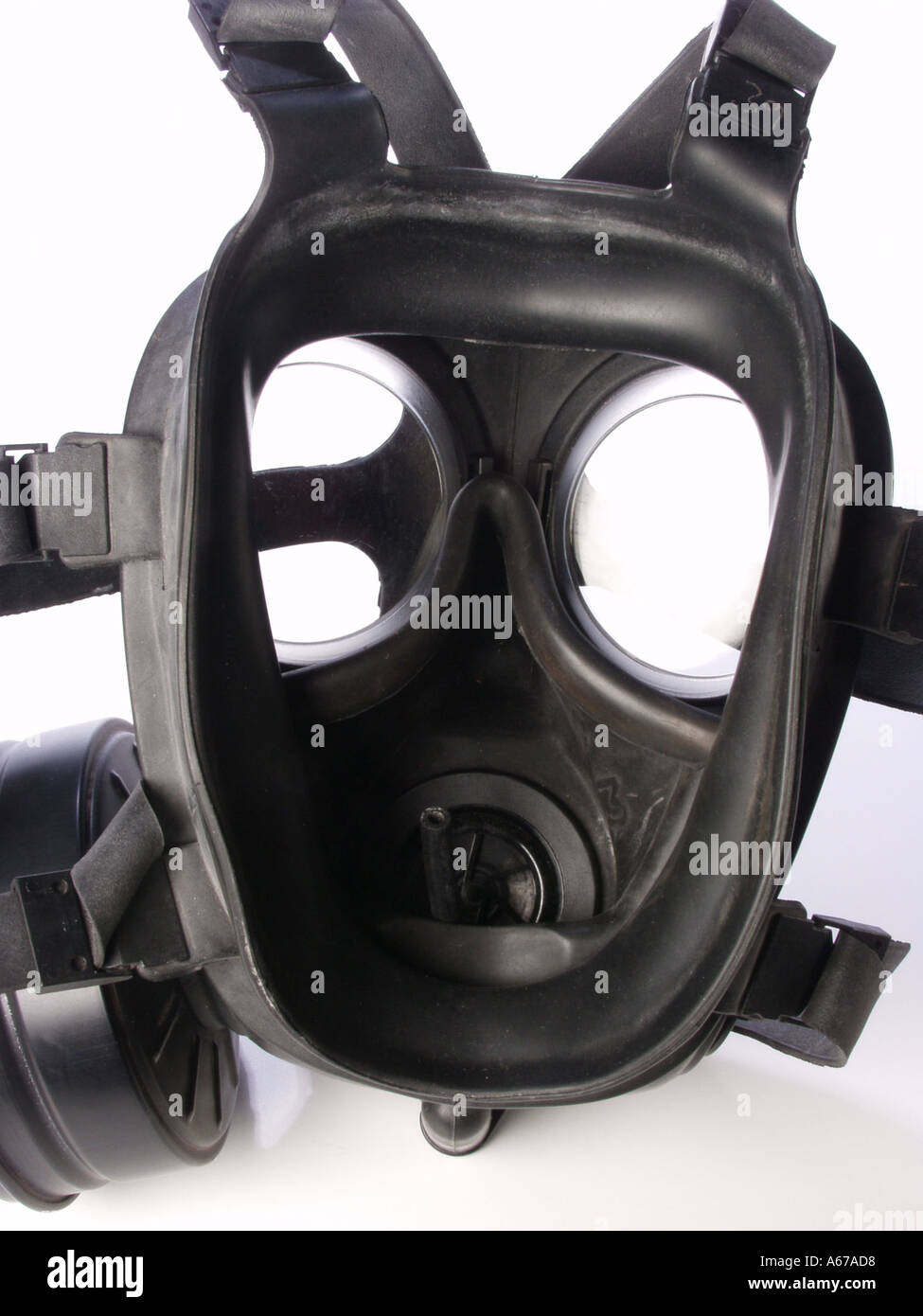 Gas Mask Interior Stock Photo - Alamy