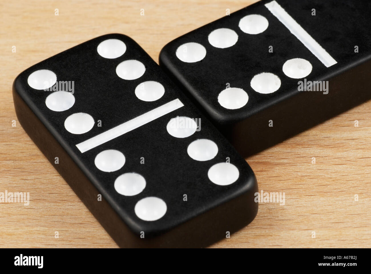 Domino The game of dominoes Stock Photo - Alamy