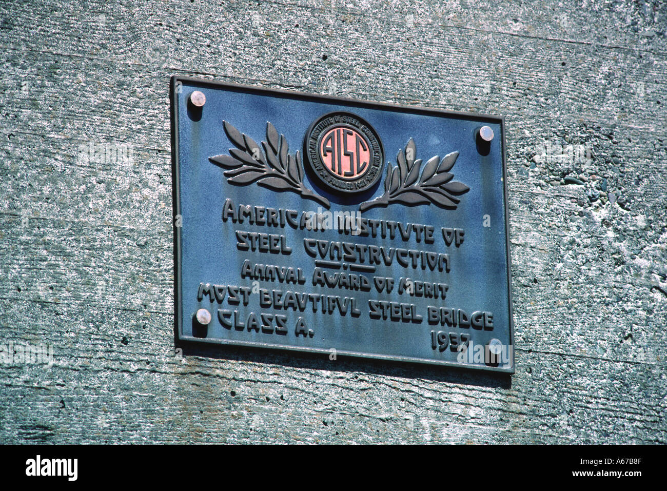 Plaque golden gate bridge hi-res stock photography and images - Alamy