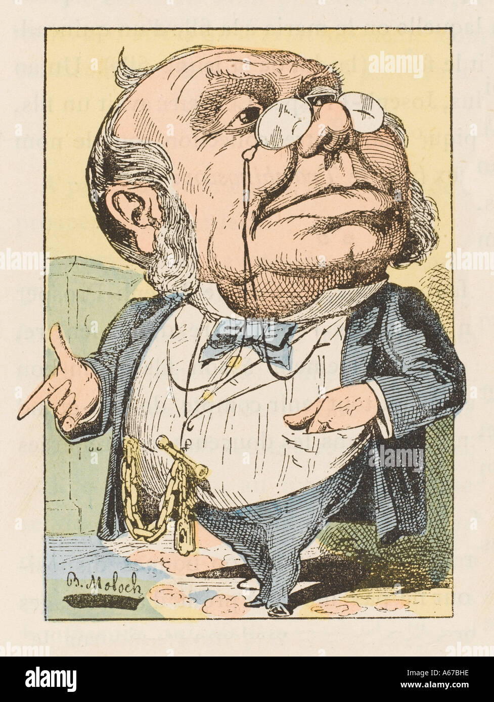 Male Type Bourgeois 1882 Stock Photo - Alamy