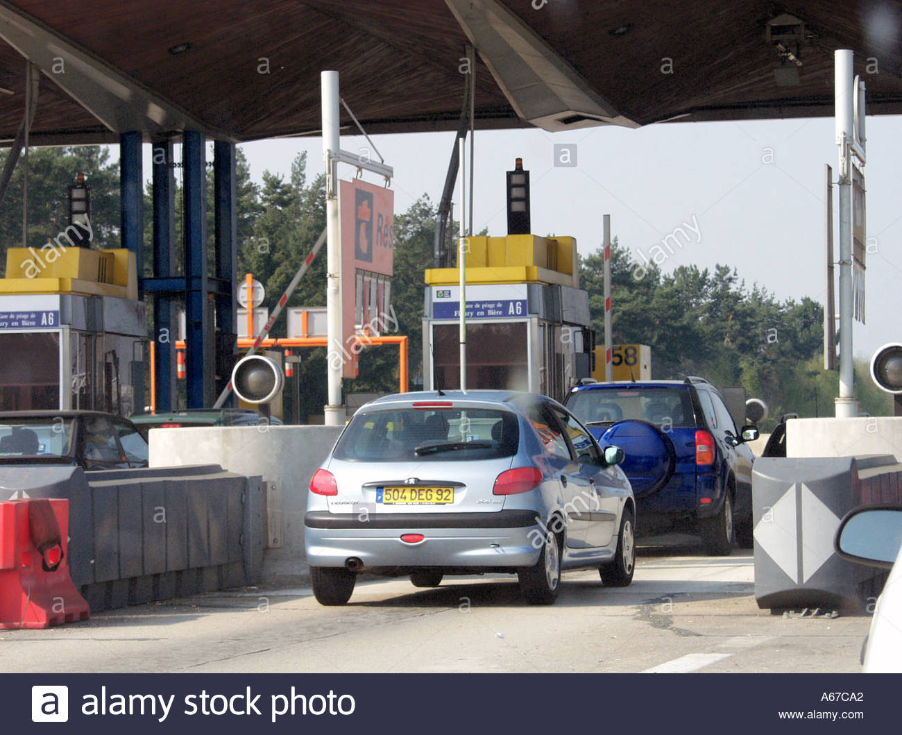 French Toll Booth Stock Photos & French Toll Booth Stock Images - Alamy