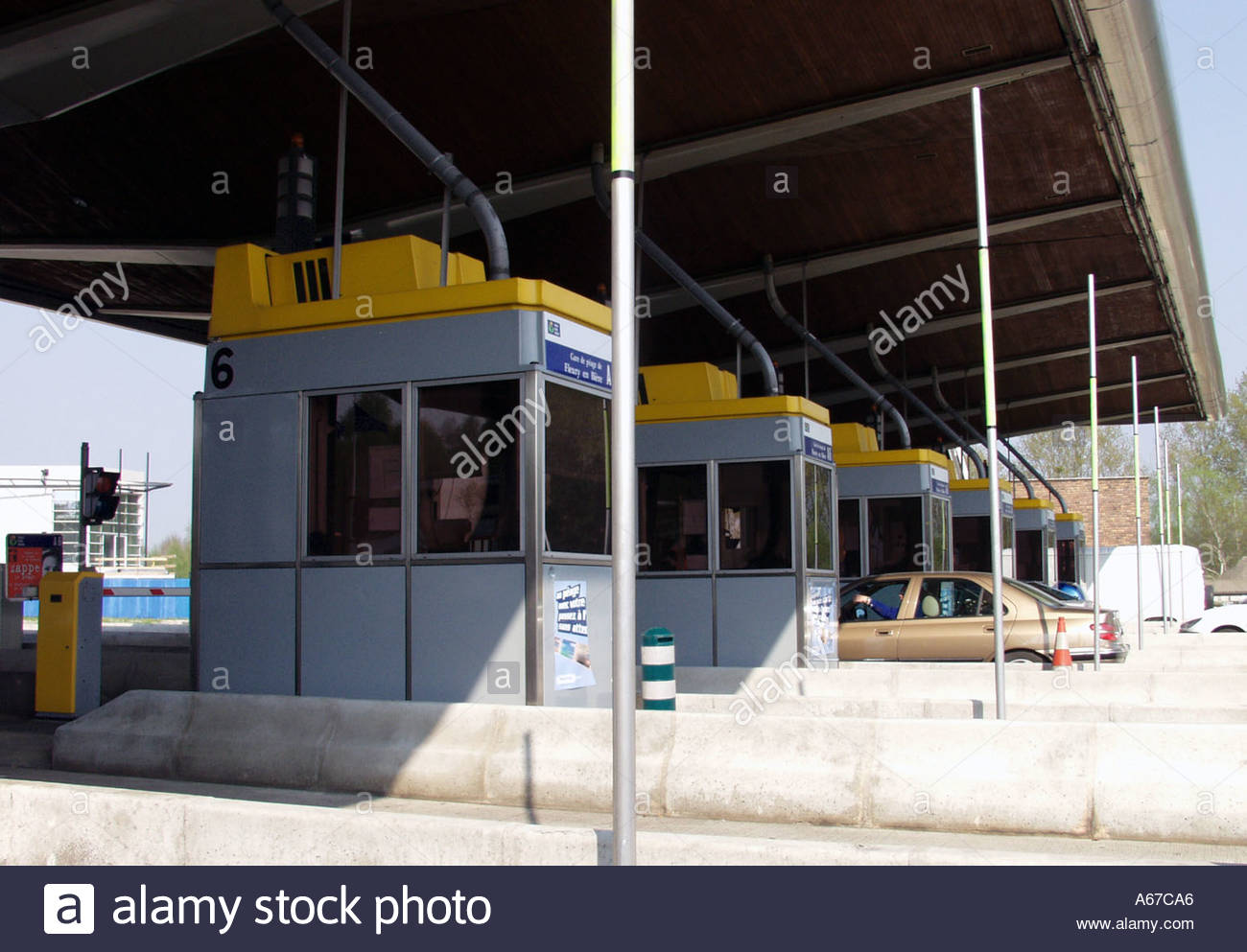 French Toll Booth Stock Photos & French Toll Booth Stock Images - Alamy